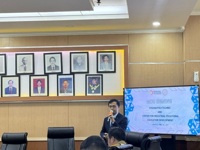 Penandatanganan Perjanjian Kerja Sama Foshan Polytechnic dan PPPVI ...