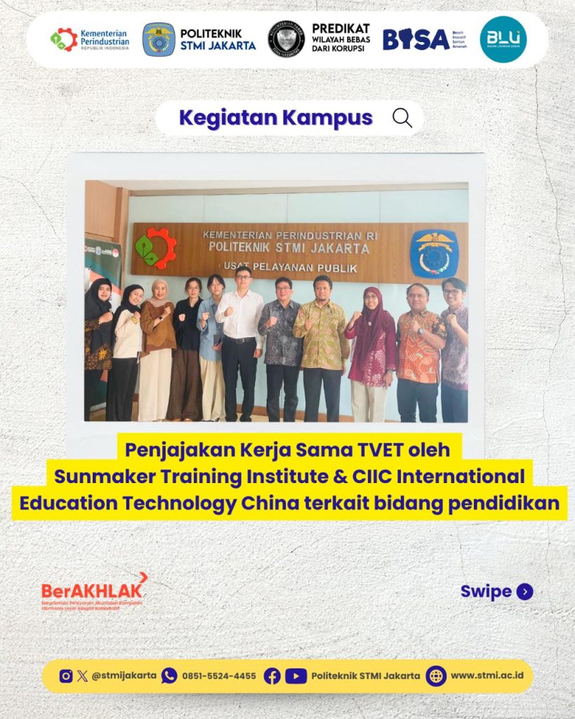 Penjajakan Kerjasama TVET oleh Sunmaker Training Institute & CIIC ...