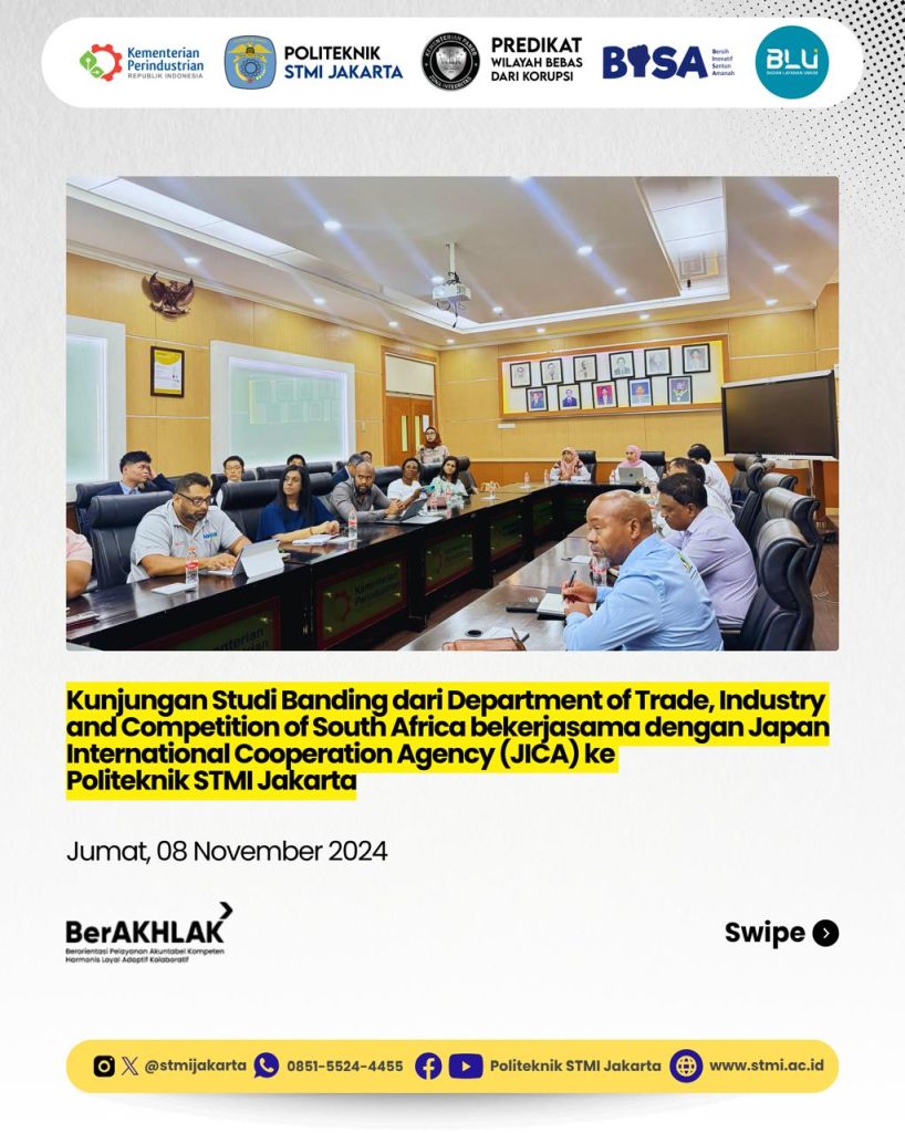 Kunjungan Studi Banding dari Department of Trade, Industry and ...