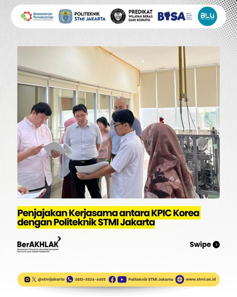 Penjajakan Kerjasama antara KPIC Korea dengan Politeknik STMI Jakarta – Politeknik STMI Jakarta